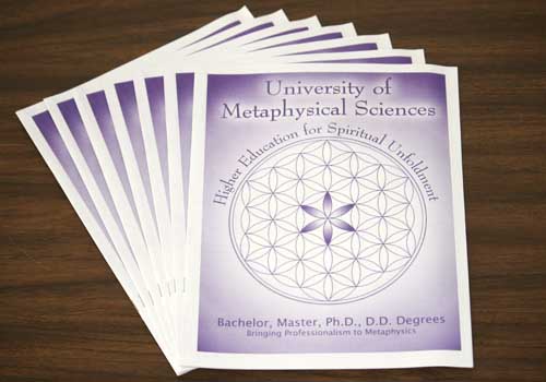 University of Metaphysical Sciences Degree Program Overview