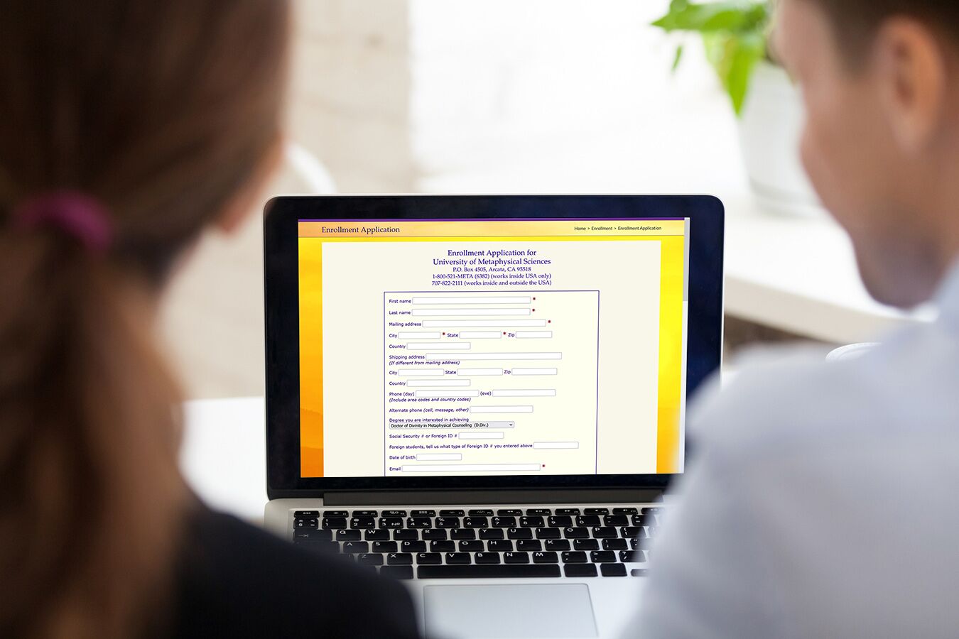 Enrollment - University of Metaphysical Sciences - Metaphysics College ...